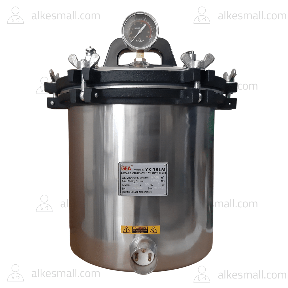 Autoclave Non Timer Volume 18 Liter YX 18LM | Autoclave 18 Liter ...